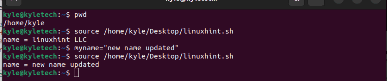 How to Use Bash Source Command