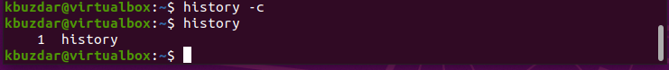 How To Clear Command History In Linux