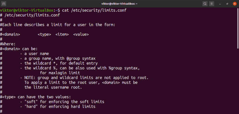 How to Set ulimit Value Permanently