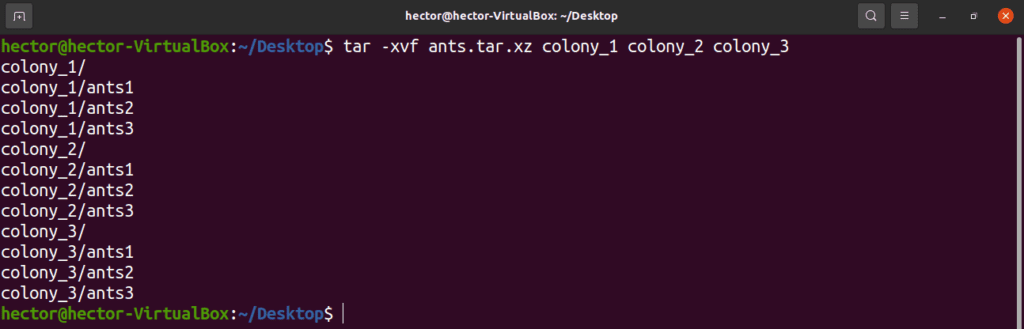 How To Untar Files In Linux