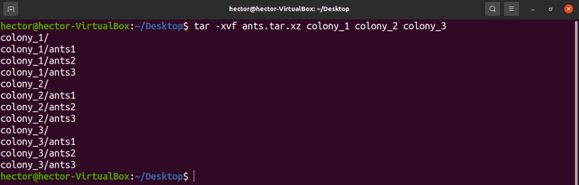 How To Untar Files In Linux