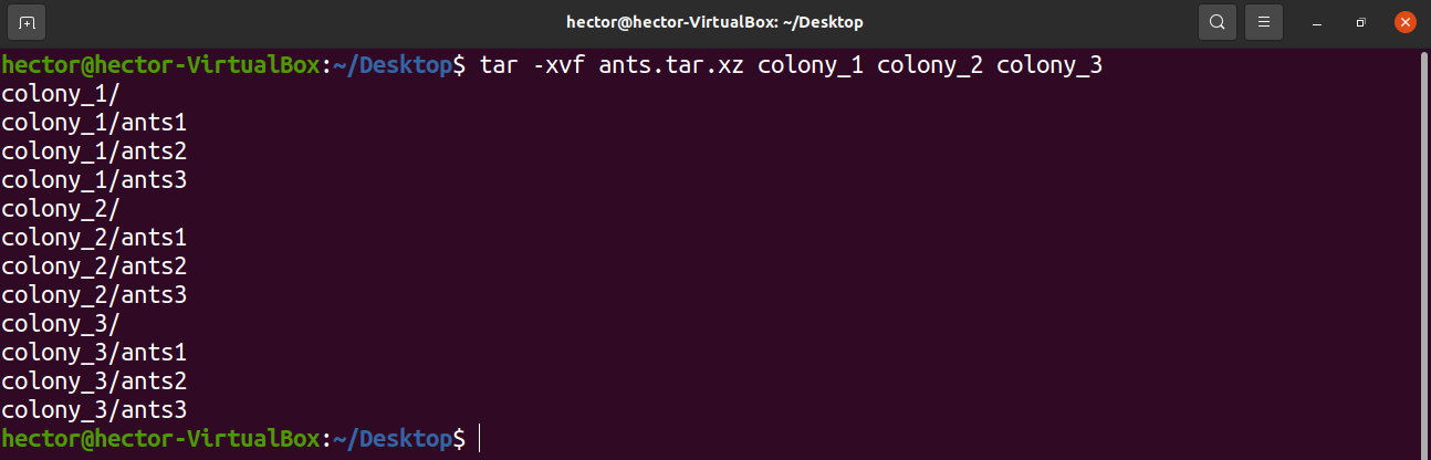 How To Untar Files In Linux