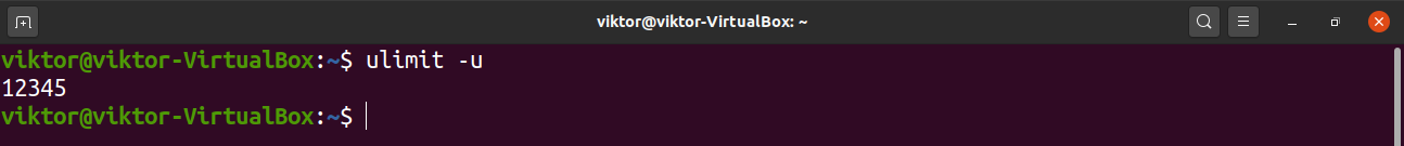 How To Set Max User Processes On Linux