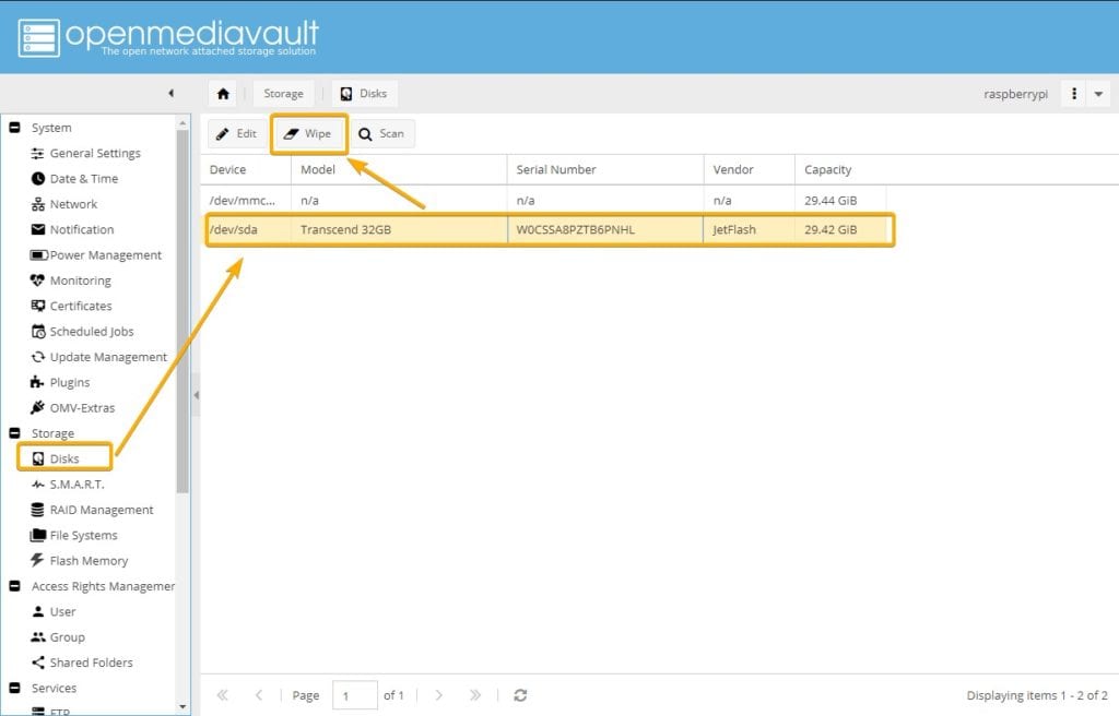 Build a Raspberry Pi 4 NAS with Open Media Vault 5