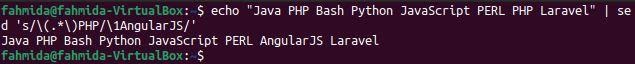 How To Replace The Last Occurrence Using sed DevsDay ru