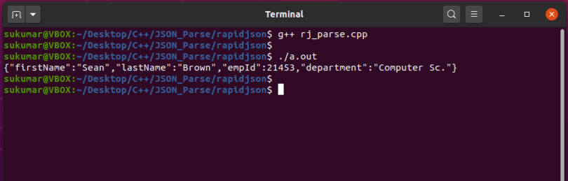 How To Parse JSON In C 