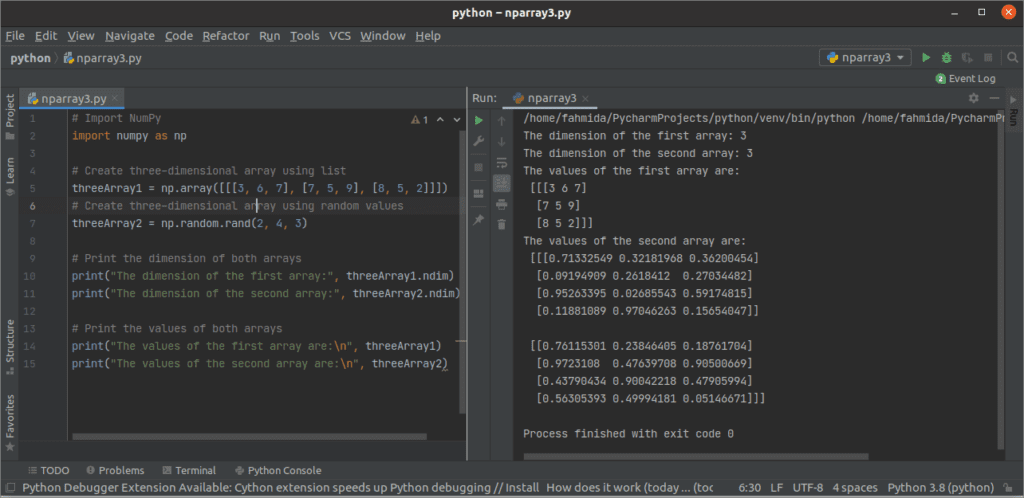 How to Use Python NumPy Array