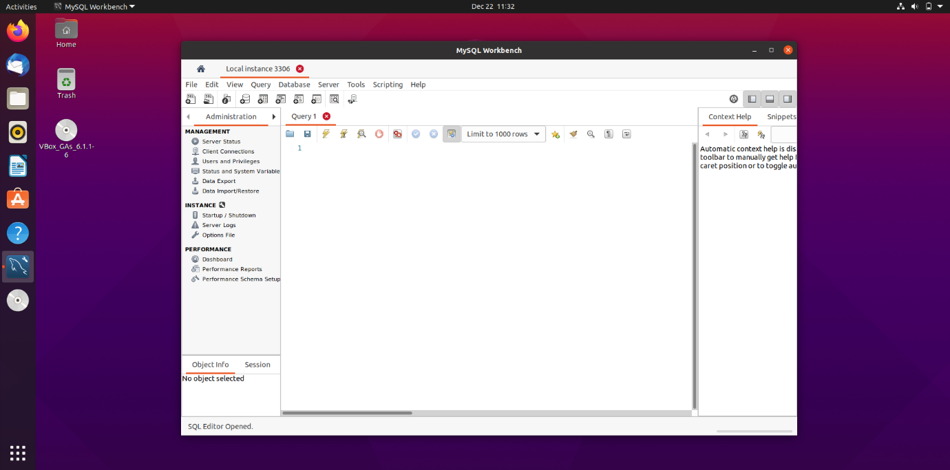 MySQL Workbench Tutorial for Ubuntu