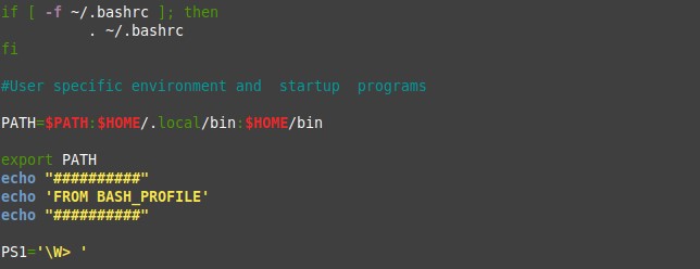 What Is Bash Profile In Linux