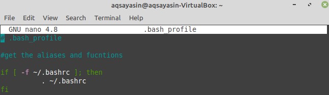 What Is Bash Profile In Linux