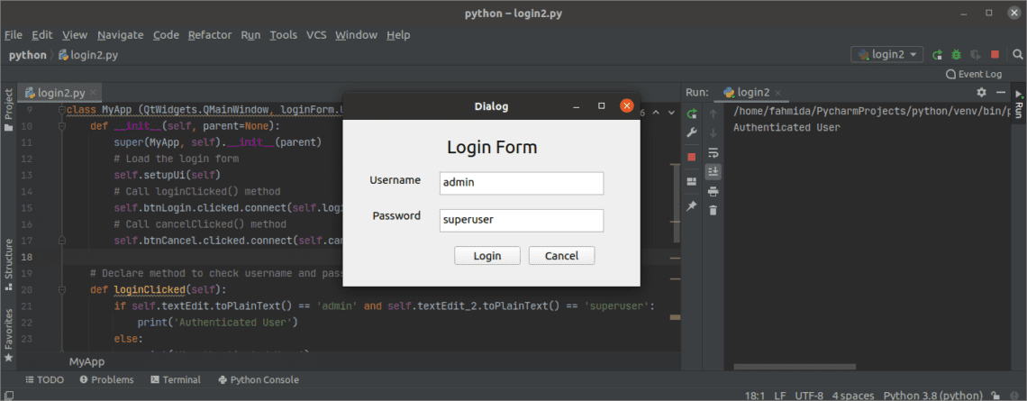 How to Use PyQt GUI Builder