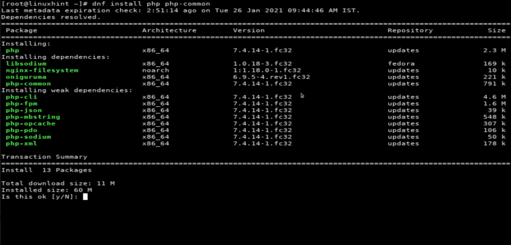 How to Install LAMP in Fedora Linux | DevsDay.ru