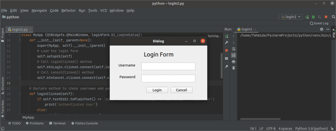 How to Use PyQt GUI Builder