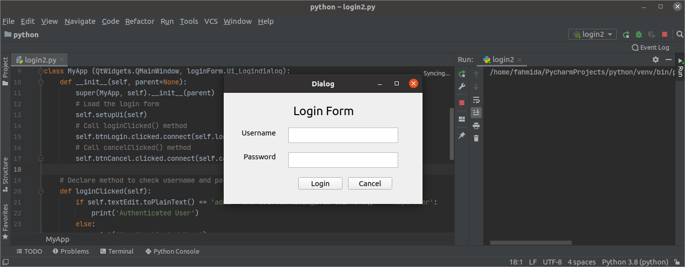  How To Use PyQt GUI Builder