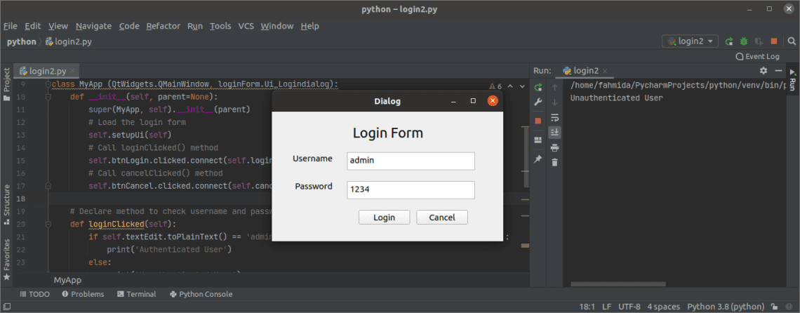 How to Use PyQt GUI Builder