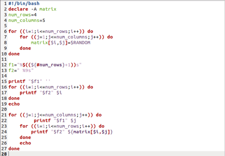 How to Simulate an Array of Arrays in Bash