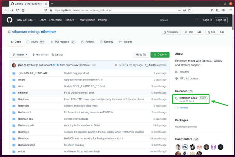 How Much VRAM is Required to Mine Ethereum with ethminer – Ubuntu