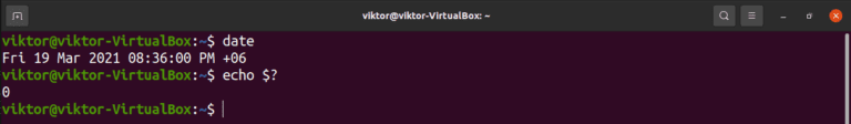 Bash Exit Code Of Last Command