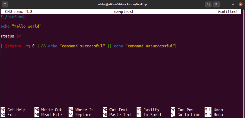 Bash Exit Code Of Last Command
