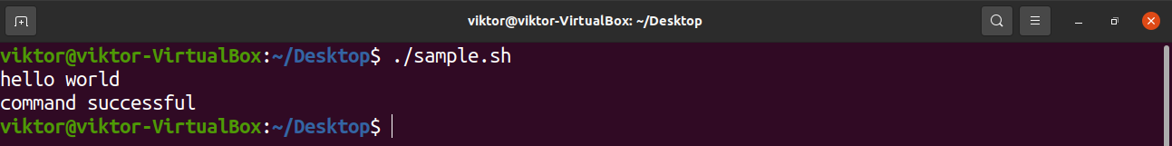 Linux Check Return Code