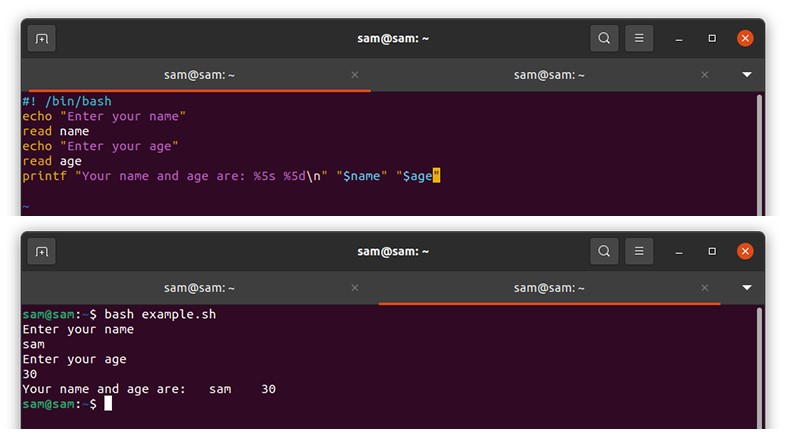 Bash Printf Command DevsDay ru