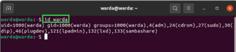 Linux Id Command Tutorial