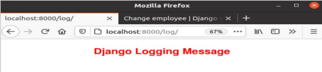 How To Use Django Logging 