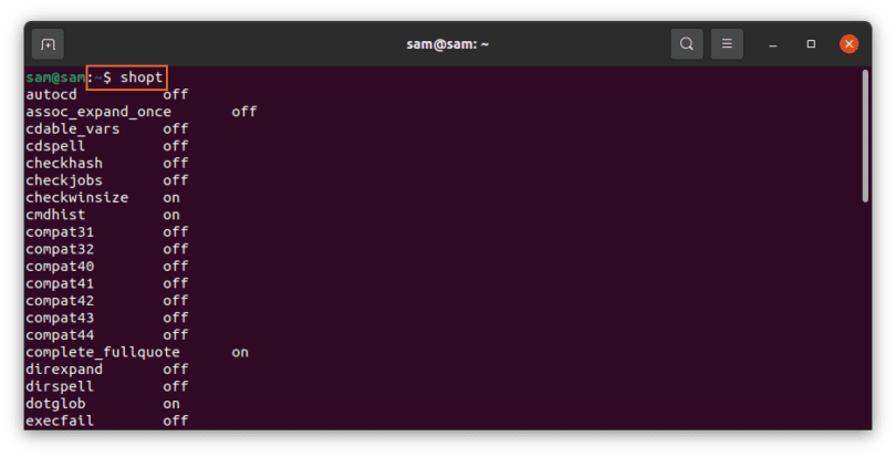 How to Customize a Bash Shell with the shopt Command