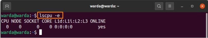 How to Use Linux lscpu Command Tutorial