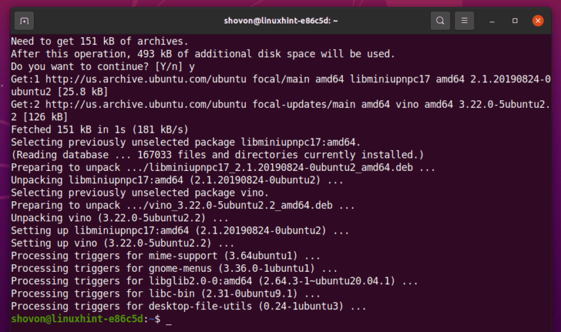 How to enable Screen Sharing on Ubuntu 20.04 LTS
