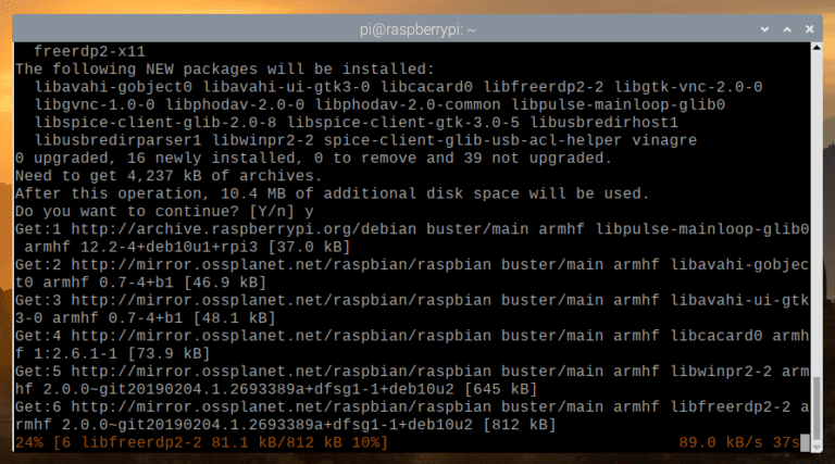 Install Vinagre Remote Desktop Client on Linux
