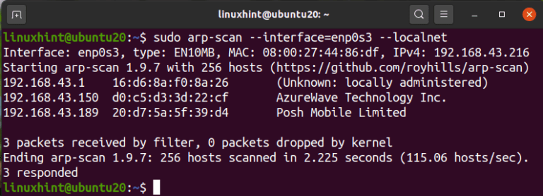 How can I see all Active IP Addresses on my Network?