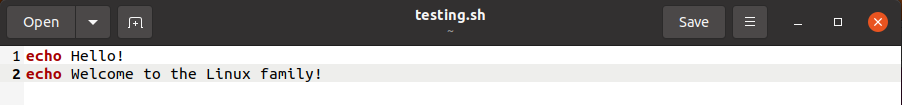 How To Create A Simple Shell Script In Linux