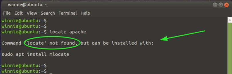 Linux Locate Command