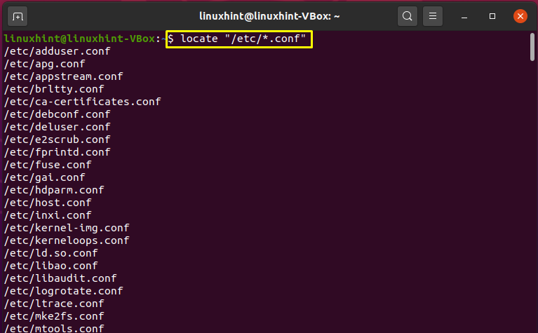 Find All File With Extension Linux