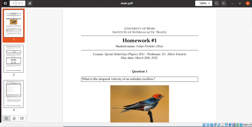 How Do I Convert A tex Latex File To PDF In Linux 