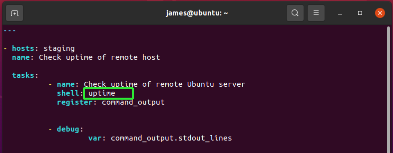 How To Print Command Output In Ansible 