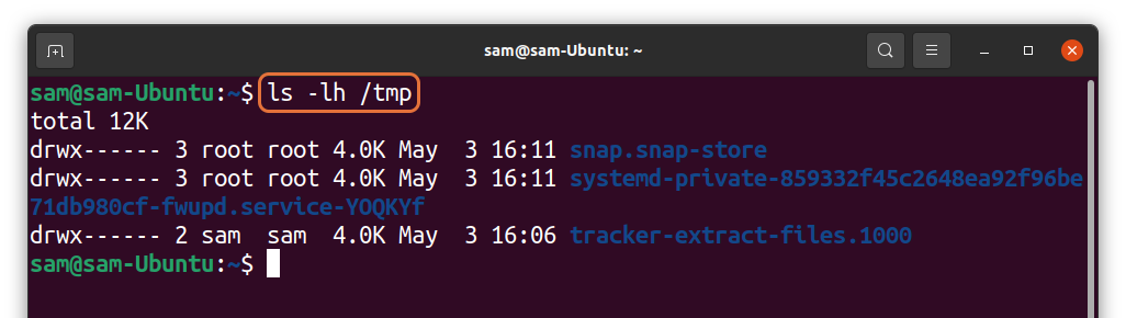 How To Check The Size Of TMP In Linux