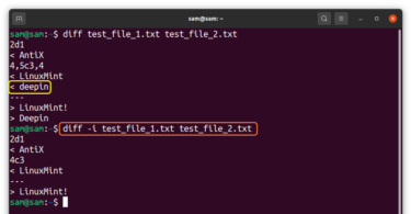 How to Compare Two Files in Linux