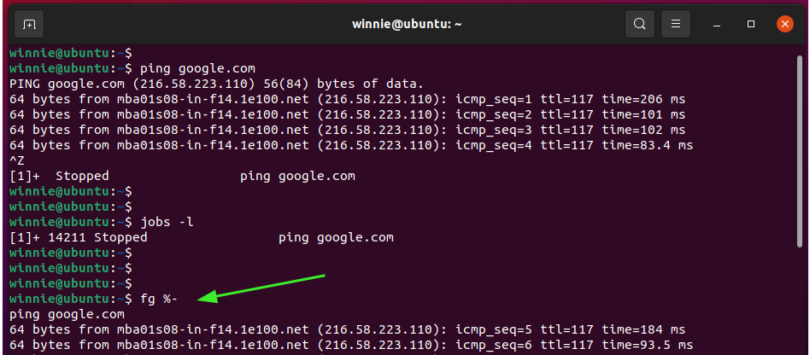 The Linux fg command – Holhol24 | Linux Tutorials and Guides