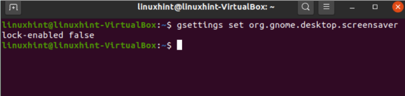 How to disable the screen lock in ubuntu