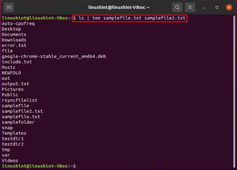 linux-redirect-output-to-file-and-screen