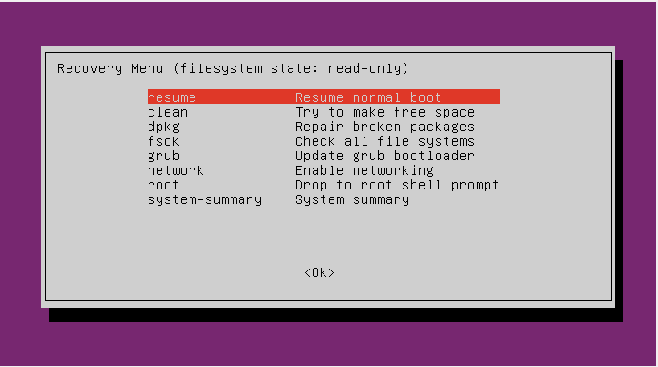 How To Boot Ubuntu Into Recovery Mode