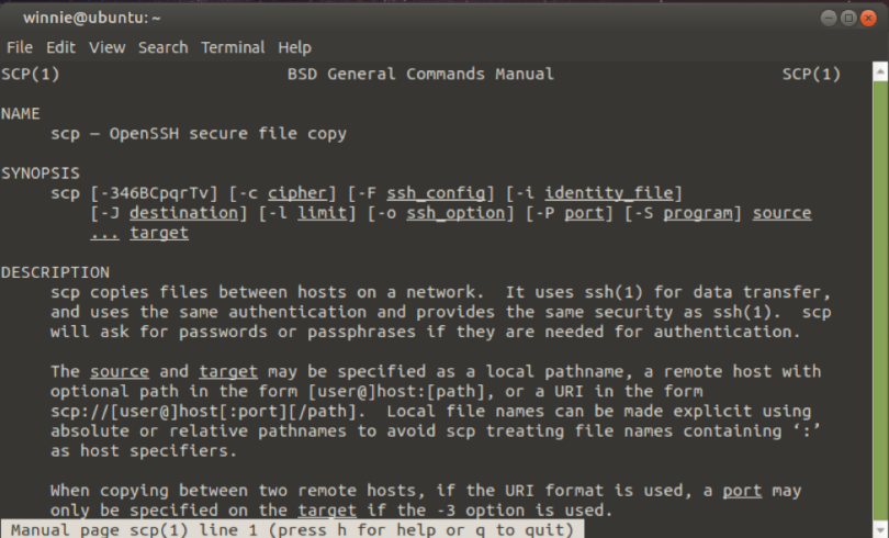How To Use Scp Command In Linux Copy Files Securely Using Ssh Terminal 