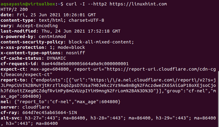 Linux Curl Command With Examples