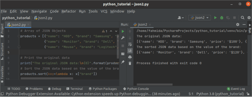 how-to-sort-json-objects-in-python