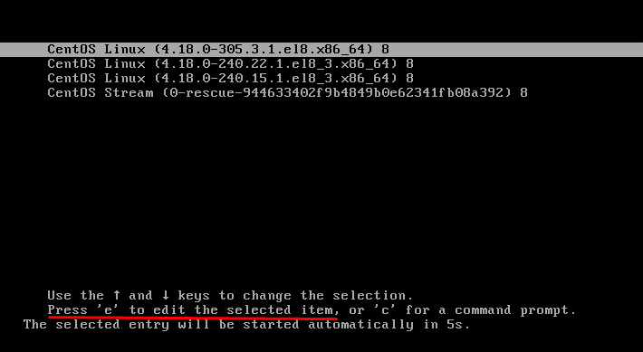 How To Reset The Root Password Of CentOS 8