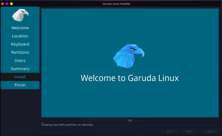 Garuda Linux Installation Guide