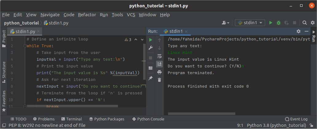How Do You Use Stdin In Python 