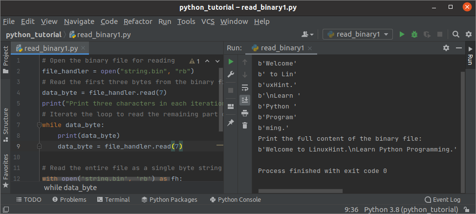 How To Read Binary Files In Python